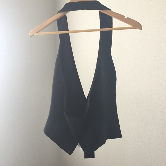 Emporio Armani | Jackets & Coats | Emporio Armani Open Back Vest | Poshmark